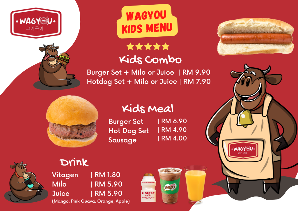 Menu Standard – Wagyou